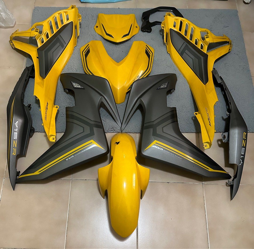 Sniper V3/Y16 Orimotor Coverset, Motorcycles, Motorcycle Accessories on ...