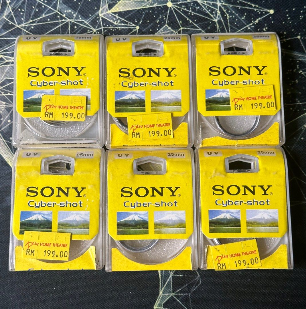 SONY CYBER-SHOT 25MM UV FILTER, Photography, Lens & Kits on Carousell