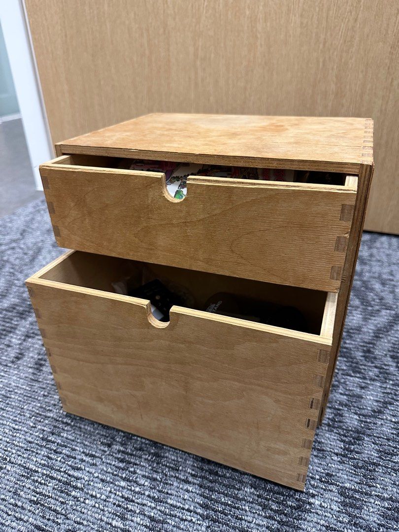 Stacking Chest 2-Tier Drawer, Furniture & Home Living, Furniture ...