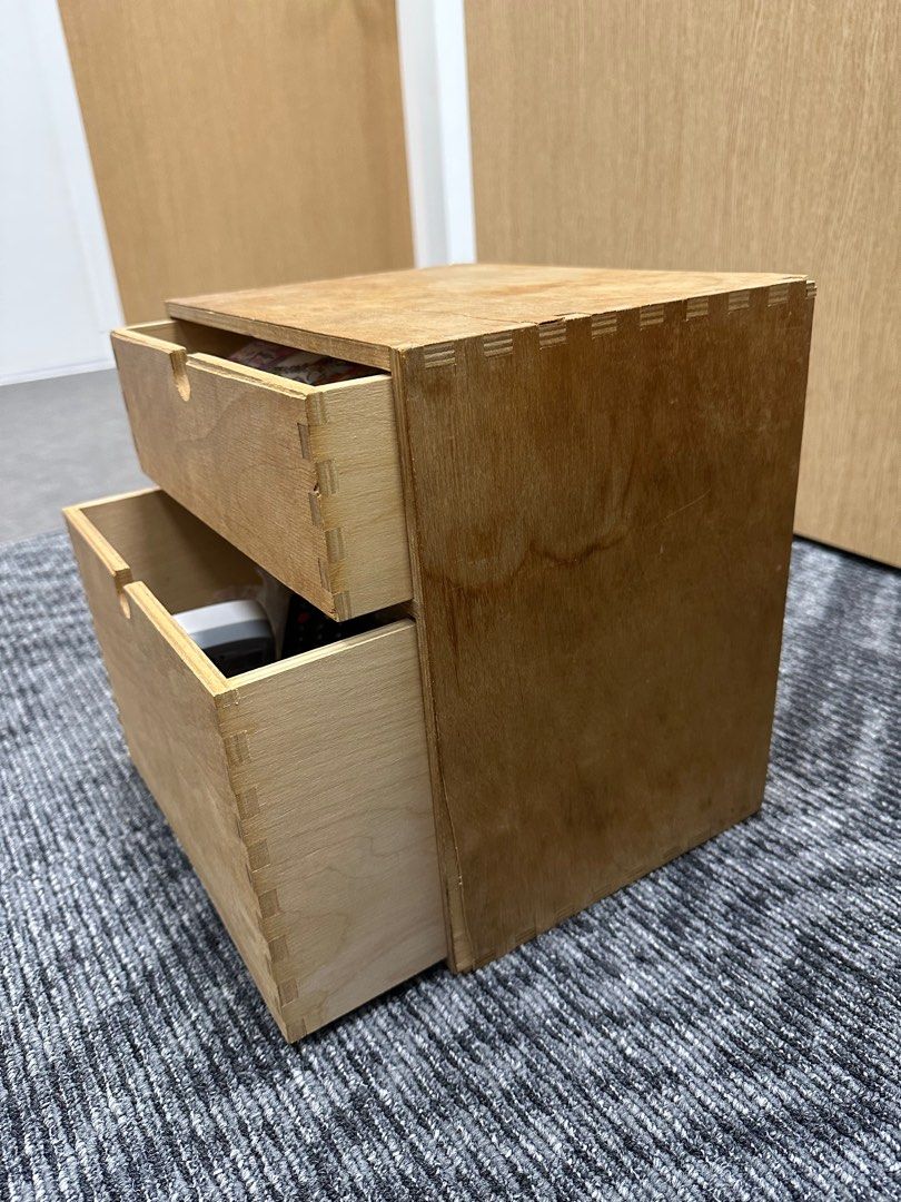 Stacking Chest 2-Tier Drawer, Furniture & Home Living, Furniture ...