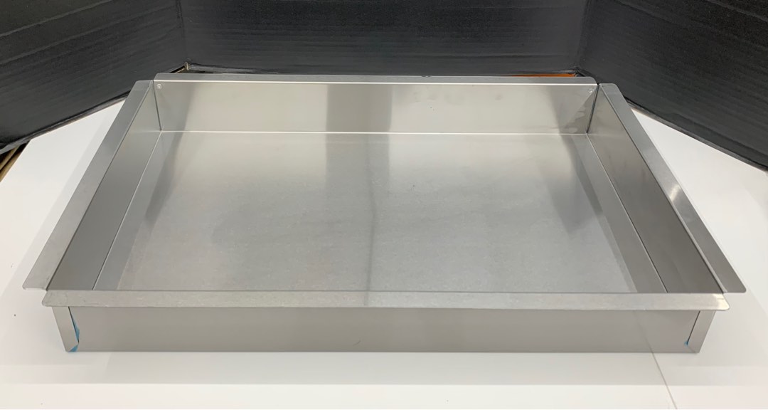 Stainless Steel BBQ Tray, Food Tray Insert on Carousell