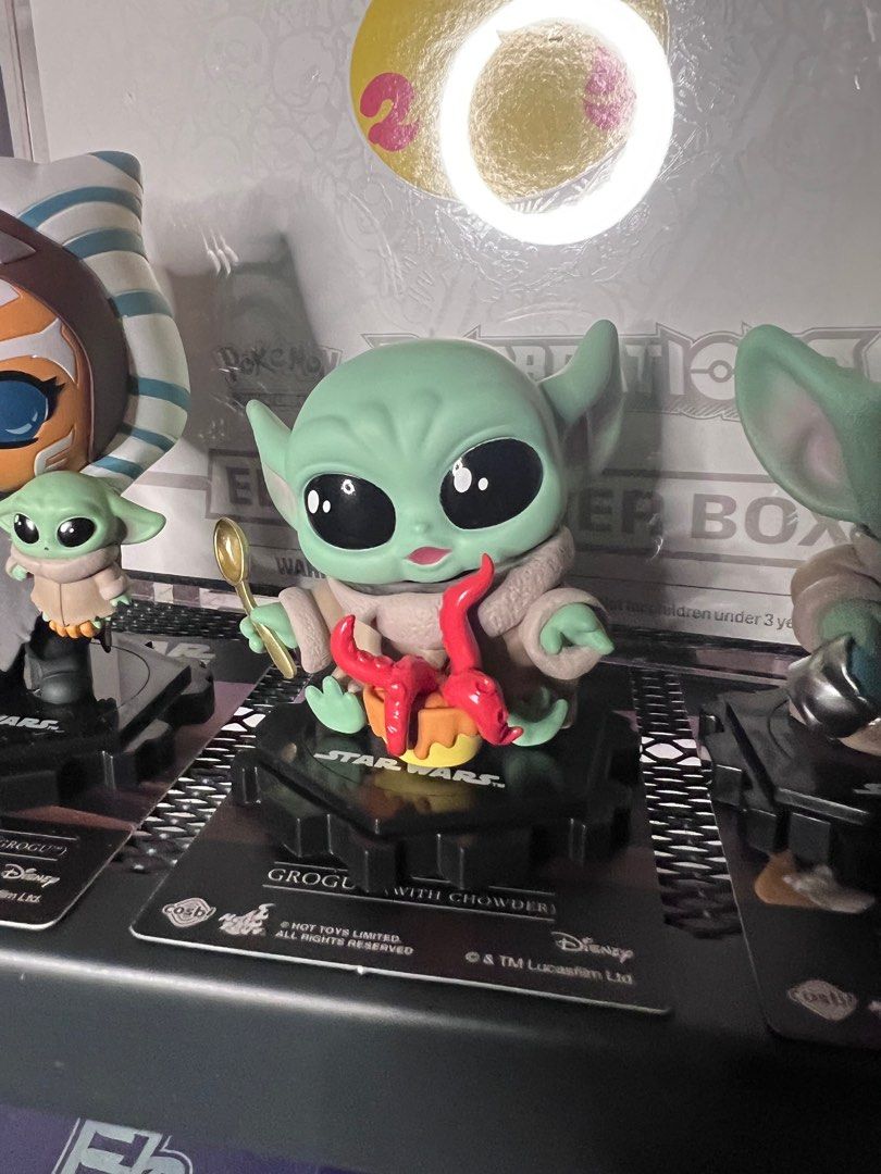 BNIF Star Wars Cosbi Bobble-Head Collection: Grogu with Chowder ...