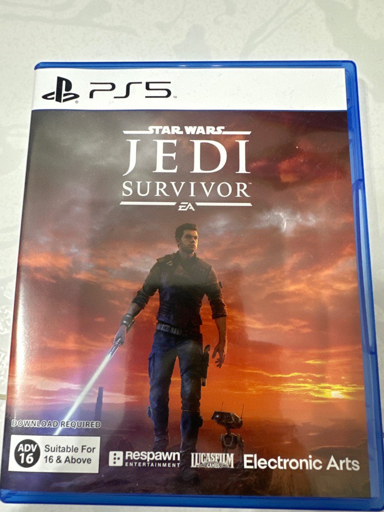 Star Wars Jedi: Survivor PS5, Video Gaming, Video Games, PlayStation on ...