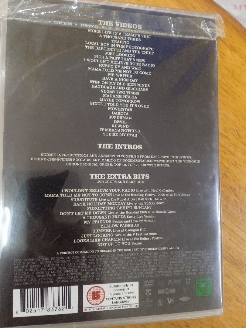 Stereophonics album for sale, Hobbies & Toys, Music & Media, CDs & DVDs ...
