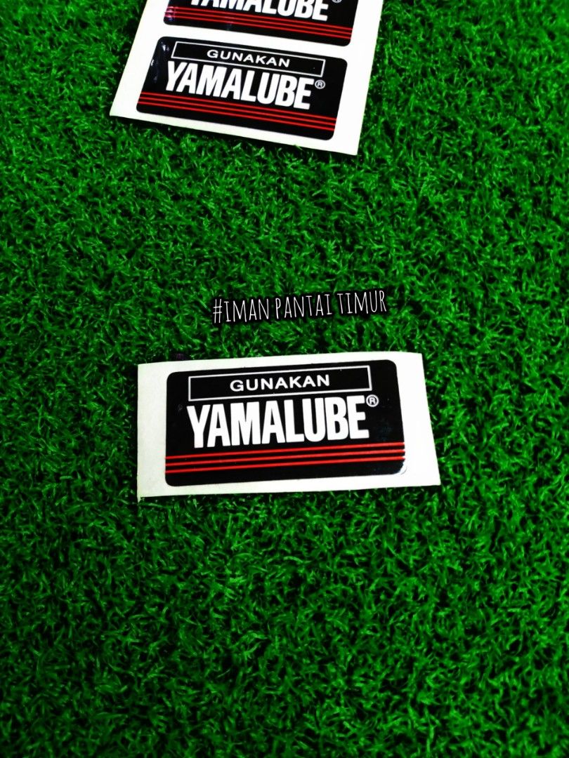STICKER YAMALUBE ORIGINAL, Hobbies & Toys, Stationery & Craft, Craft ...