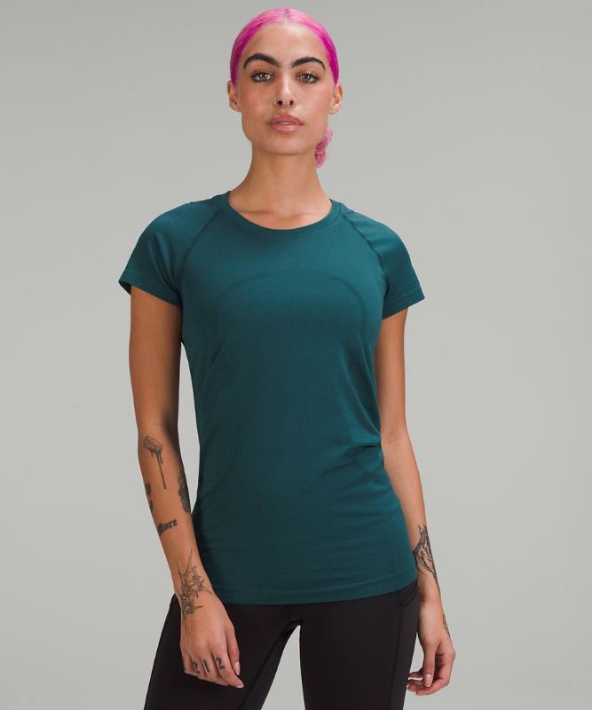 Lululemon Swiftly Tech SS Crew, Women's Fashion, Activewear on Carousell
