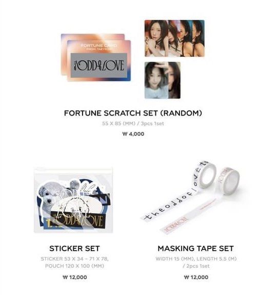 TAEYEON CONCERT - The ODD Of LOVE Official Merchandise, Hobbies & Toys ...