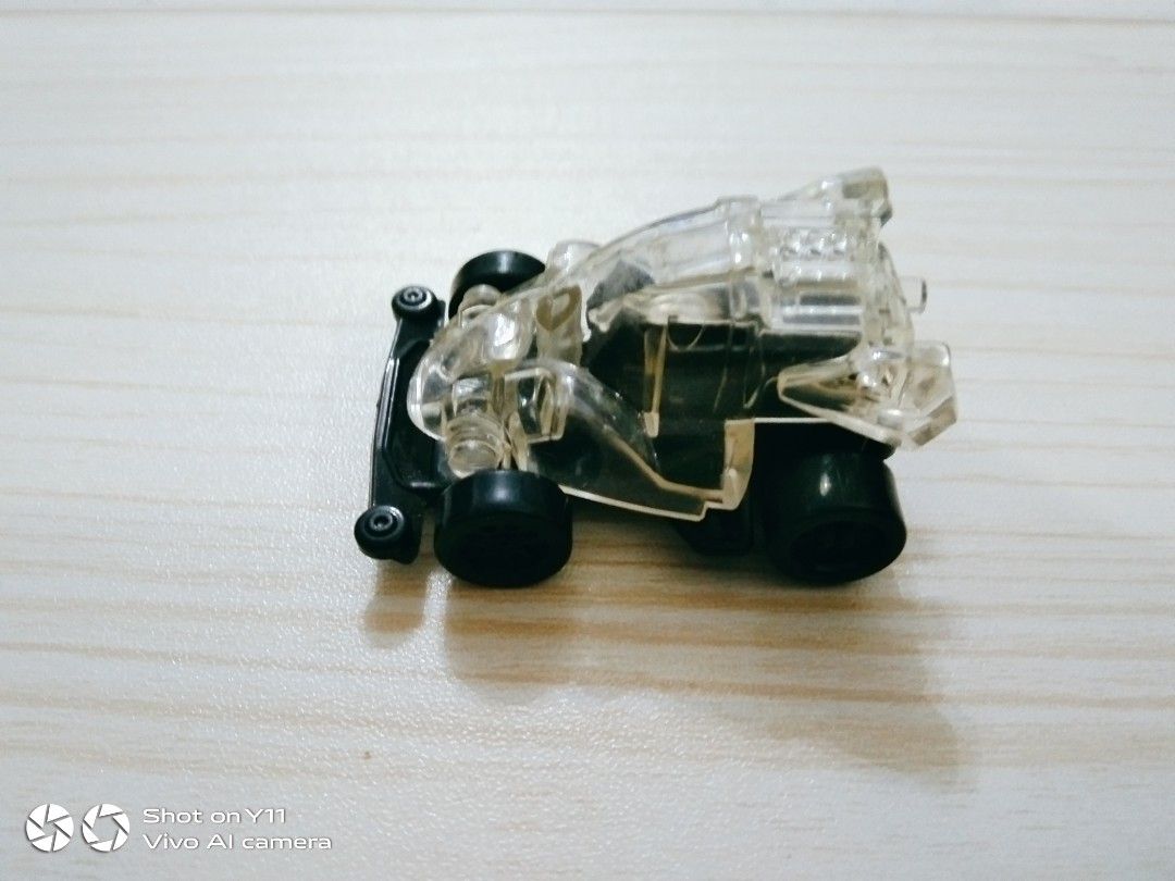 Tamiya Clear/Transparent Mini 4WD push/pull Race Car, Hobbies & Toys ...