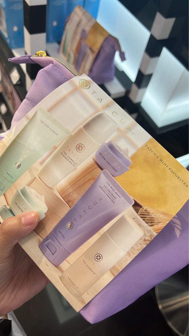 Tatcha mini size skincare limited edition, Beauty & Personal Care, Face ...