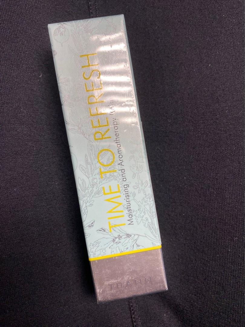 (全新) THANN Time to Refresh Moisturising and Aromatherapy Balm 15g, 美容 ...