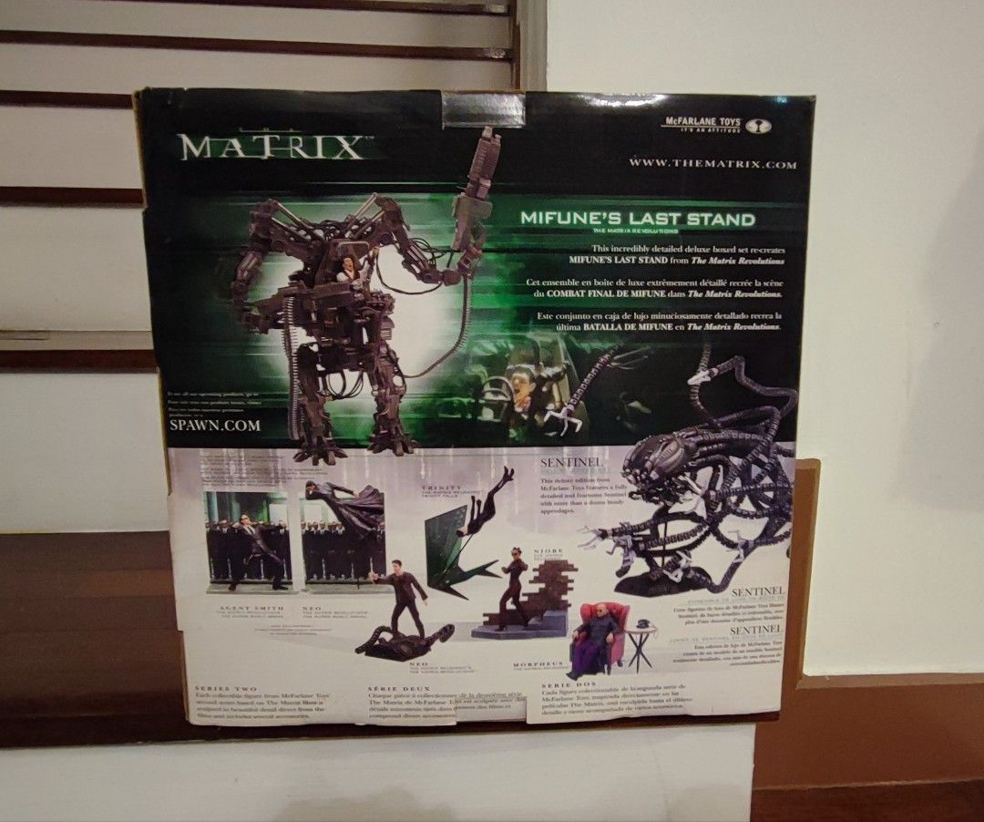 The Matrix Deluxe Box Set Mifune's Last Stand The Matrix Revolutions ...