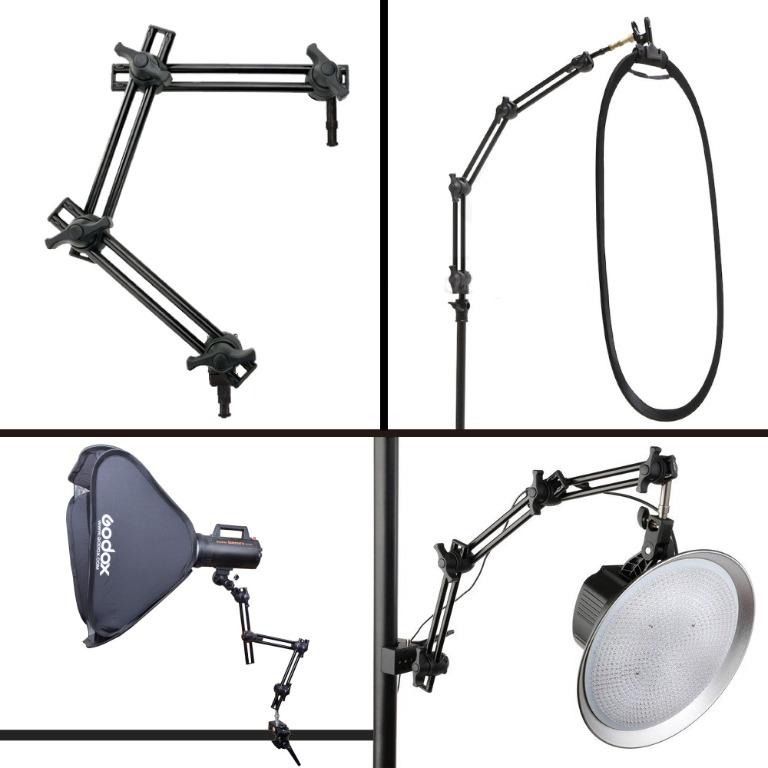 Three Section Adjustable Holder Articulated Arm sliding Extension ...