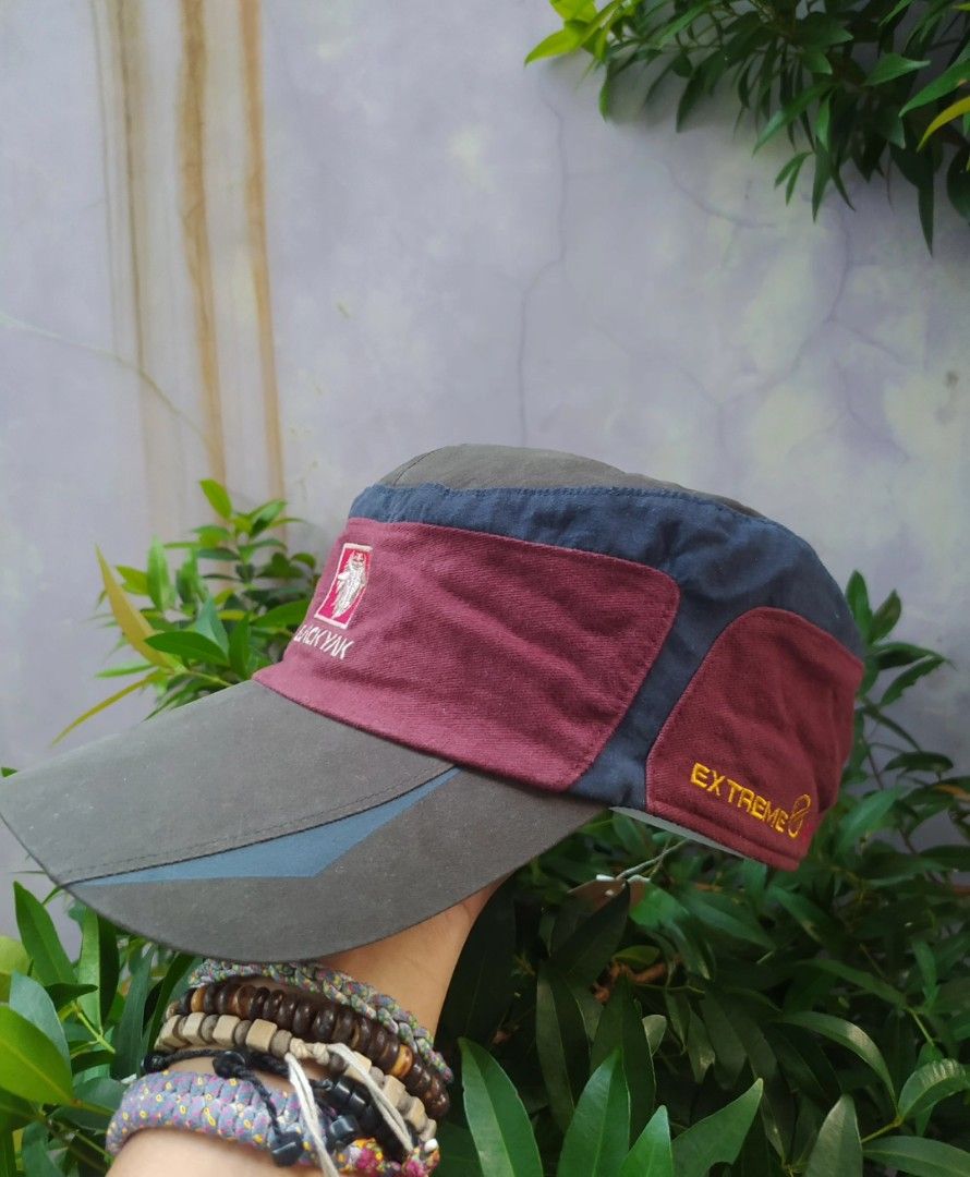 Topi/caps Black Yak, Fesyen Pria, Aksesoris, Topi di Carousell