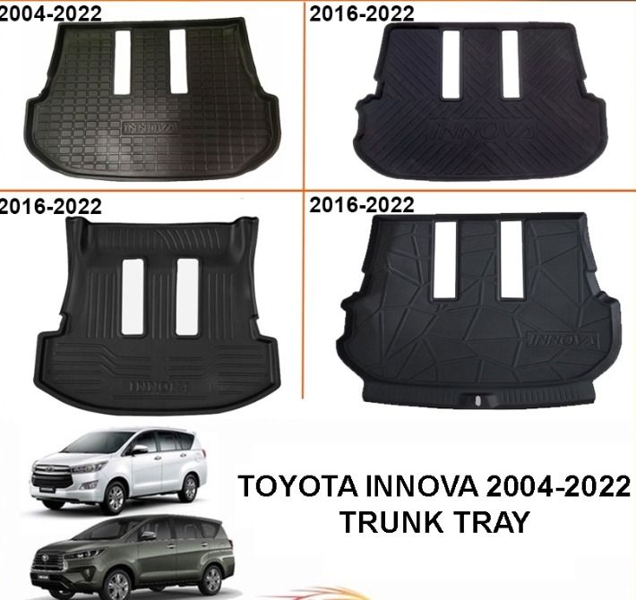 Toyota Innova 2004 to 2023 OEM Trunk Tray 3 VERSIONS 2014, Car Parts ...
