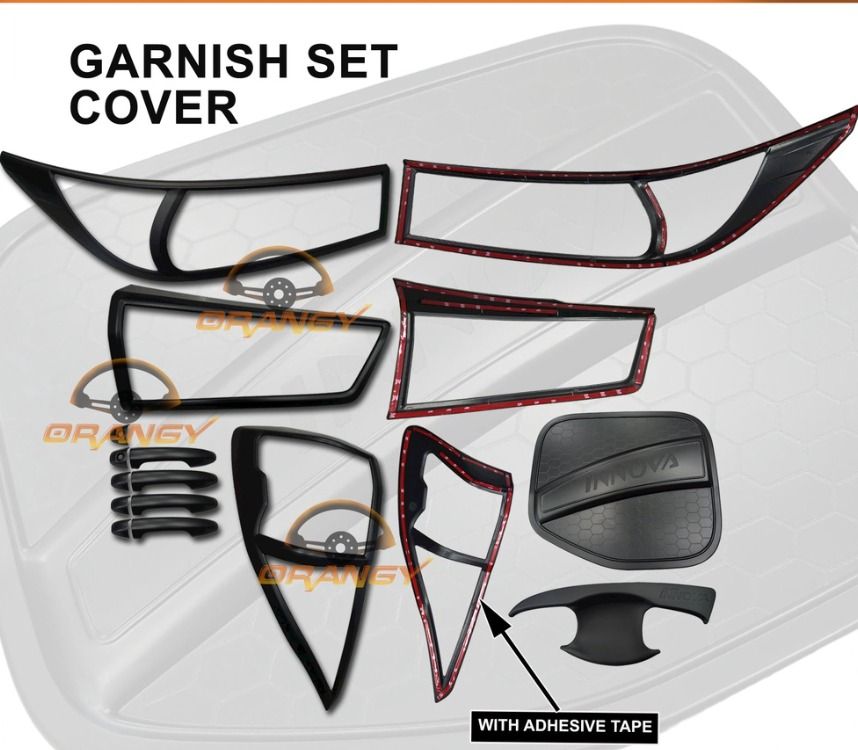 Toyota Innova 2016 to 2023 Garnish Combo set cover V2 on Carousell