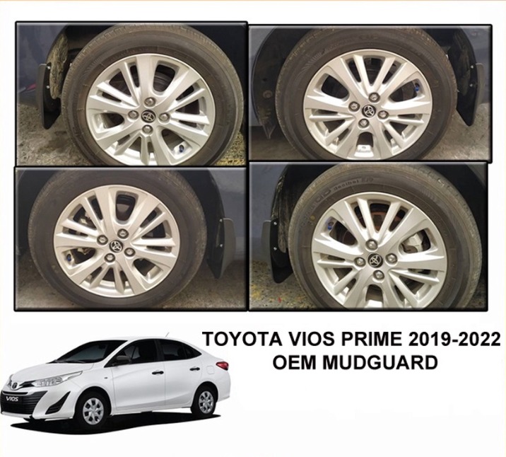 Toyota Vios 2019 to 2023 OEM Mud guard 2020 2021 2022 Mudguard on Carousell