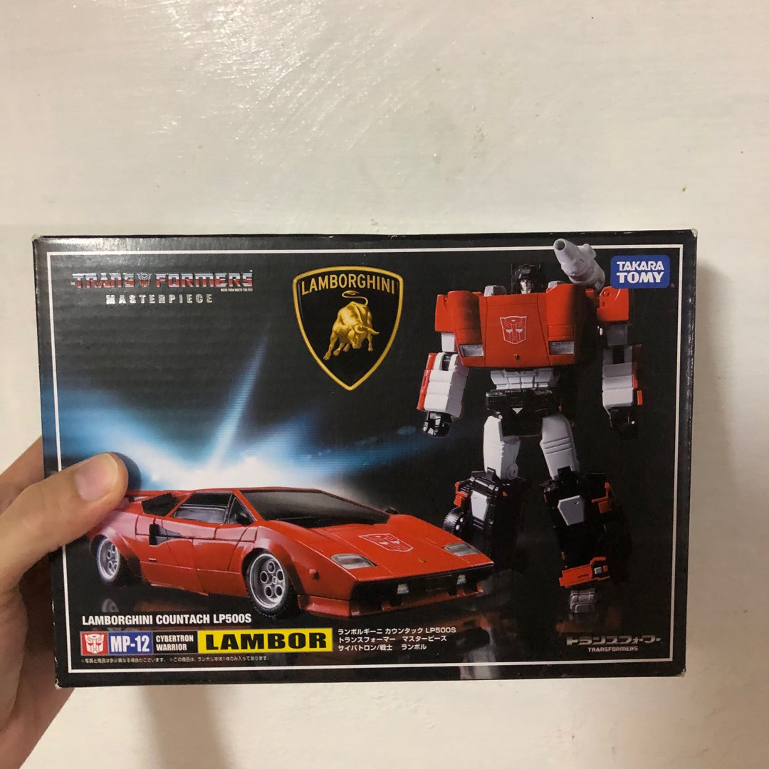 TRANSFORMERS MASTERPIECE LAMBORGHINI, Hobbies & Toys, Toys & Games on ...