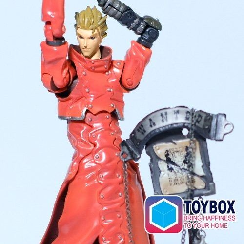 TRIGUN the planet gun smoke Vash the Stampede Kaiyodo Action figure ...