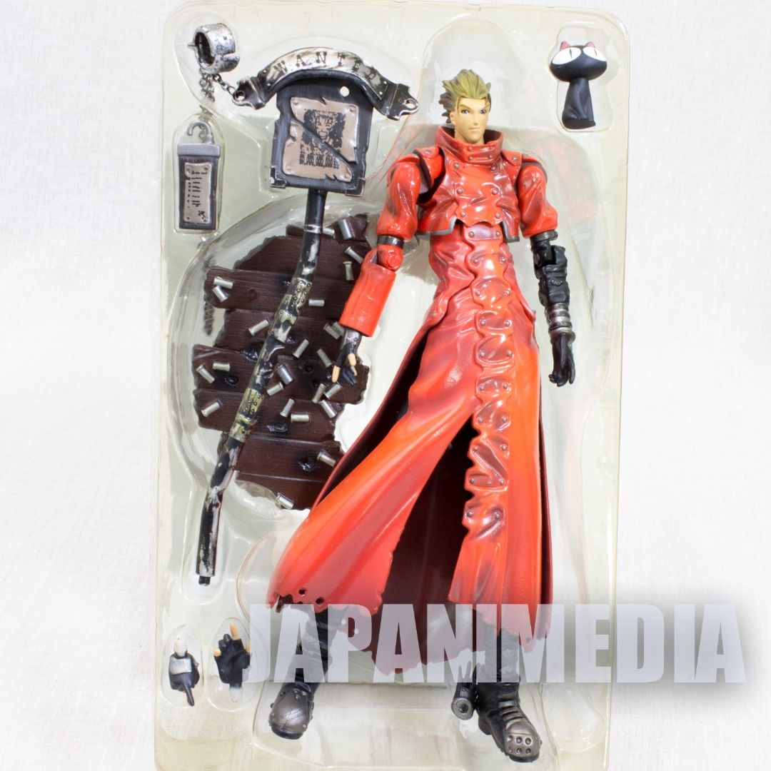 TRIGUN the planet gun smoke Vash the Stampede Kaiyodo Action figure ...