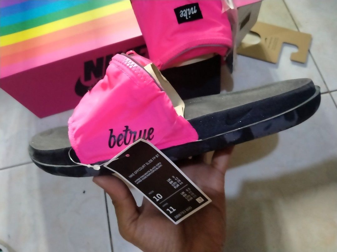 try swap nike off court.., Men's Fashion, Footwear, Slippers & Slides ...