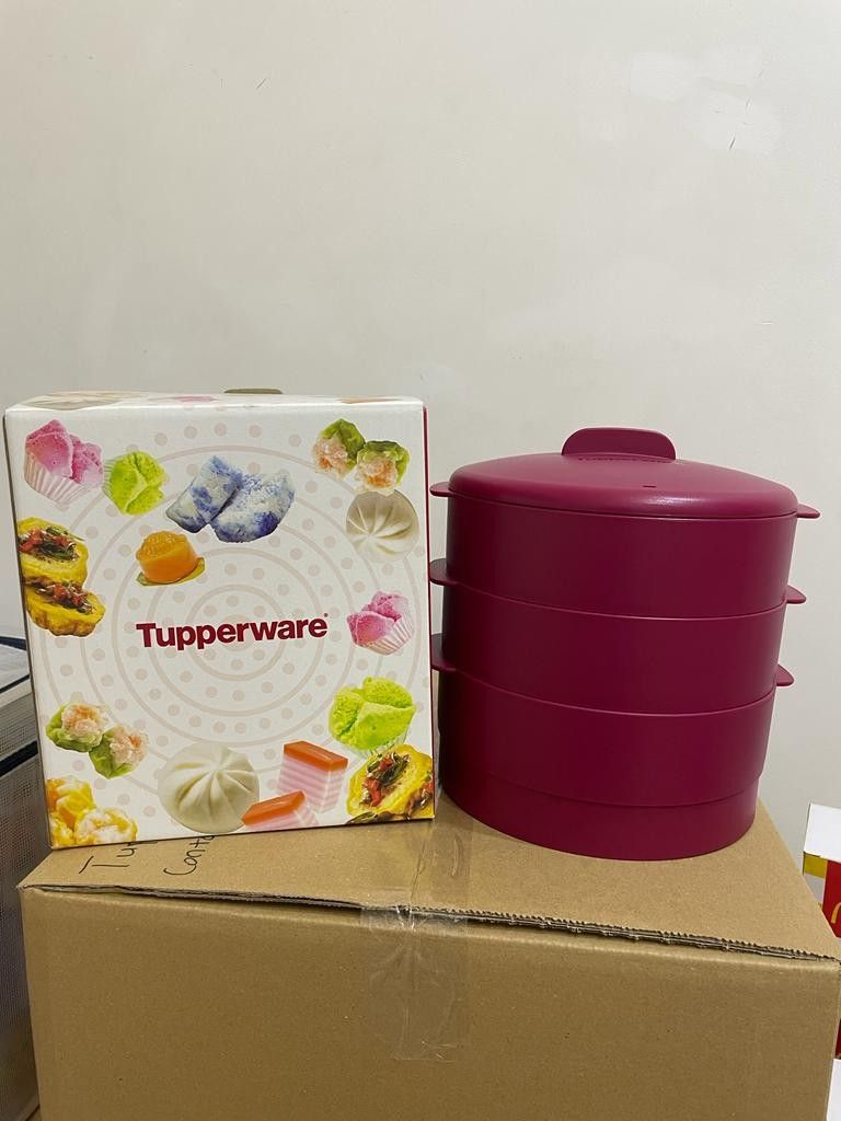 Tupperware steamer rack, Furniture & Home Living, Kitchenware ...