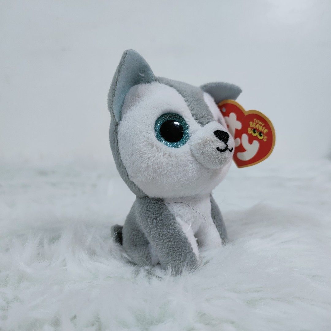 TY Timber - Teenie Beanie Boos Plush (Husky), Hobbies & Toys, Toys ...