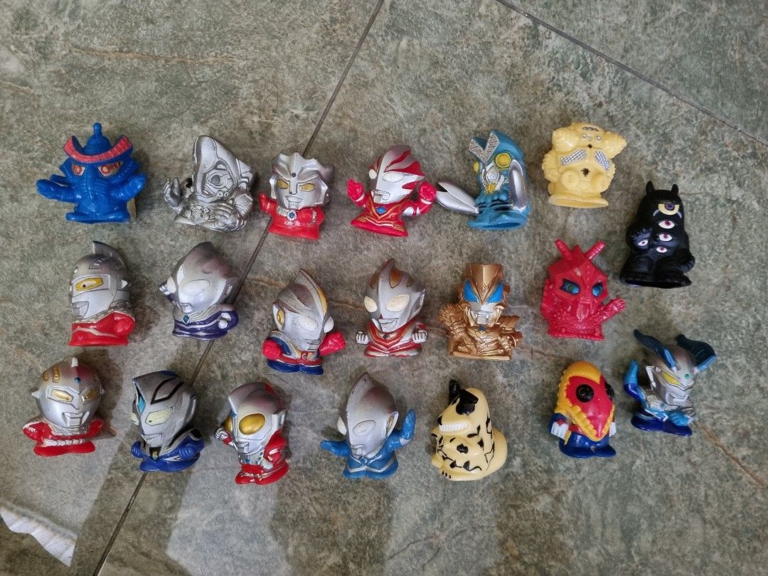 Ultraman Kaiju finger Puppets lot of 20, Hobbies & Toys, Toys & Games ...