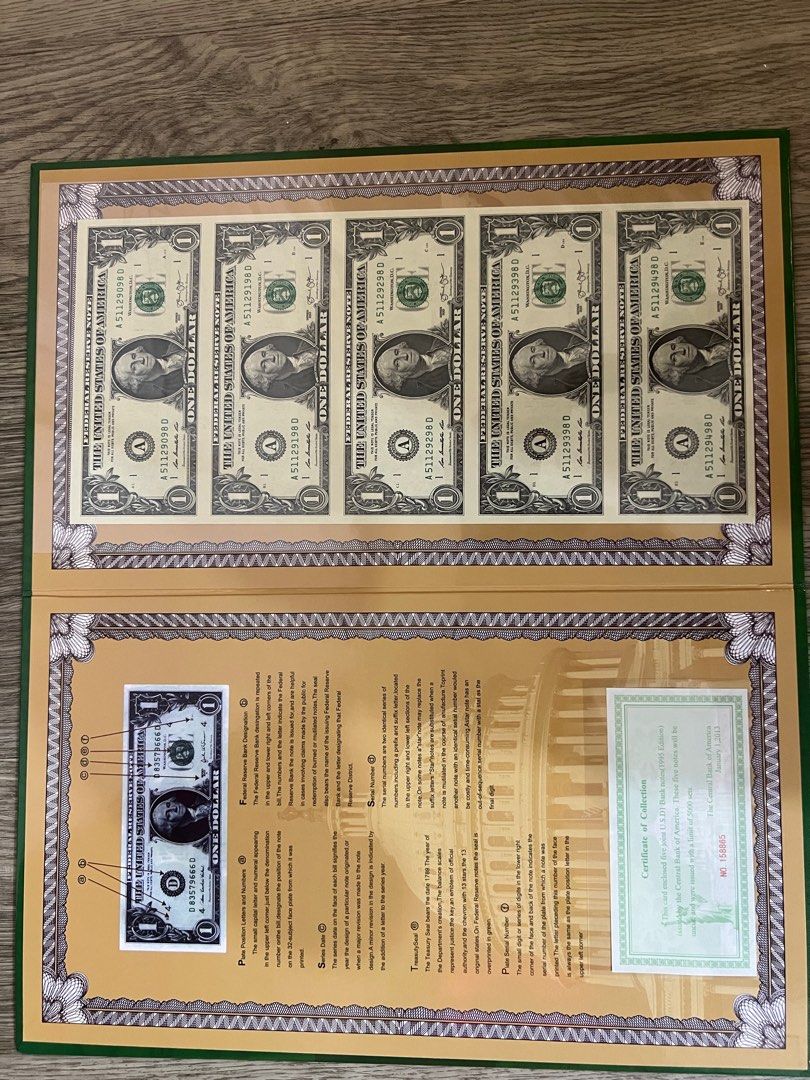 UNC USA Joint notes, Hobbies & Toys, Memorabilia & Collectibles ...