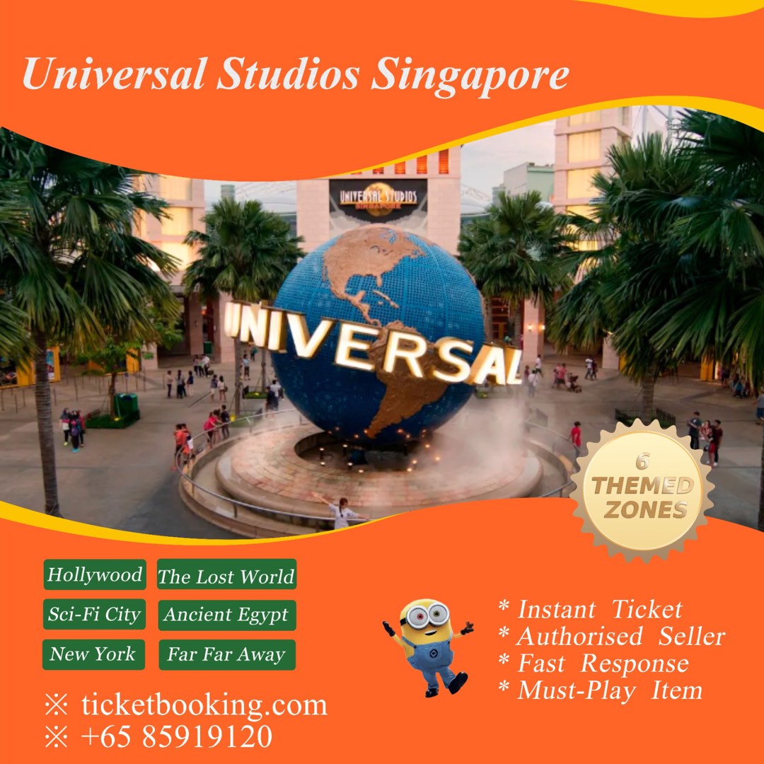 Universal Studios Singapore USS sentosa, Tickets & Vouchers, Local ...