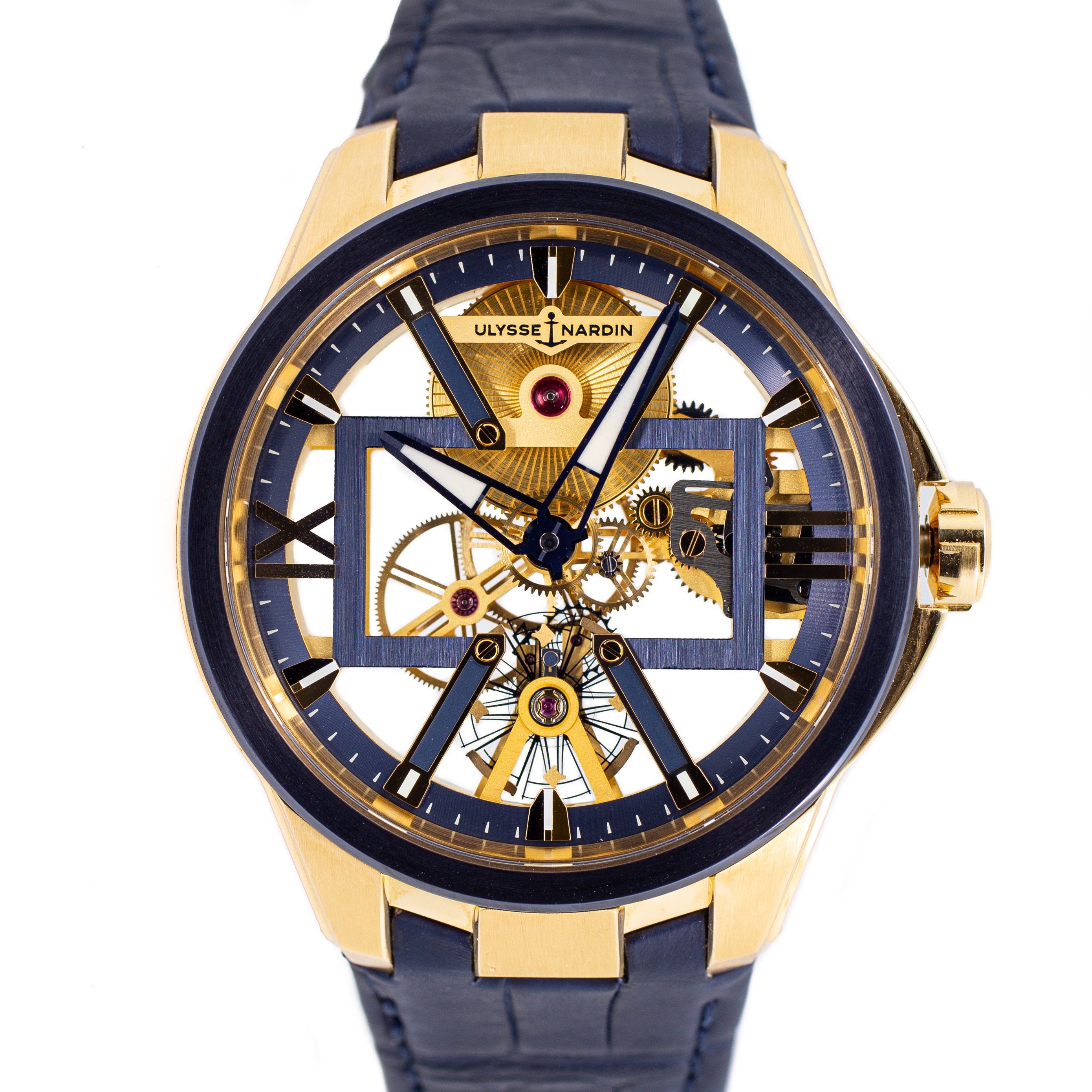 Unworn Ulysse Nardin Blast Skeleton X 42mm in Rose Gold Ref: 3716-260/ ...