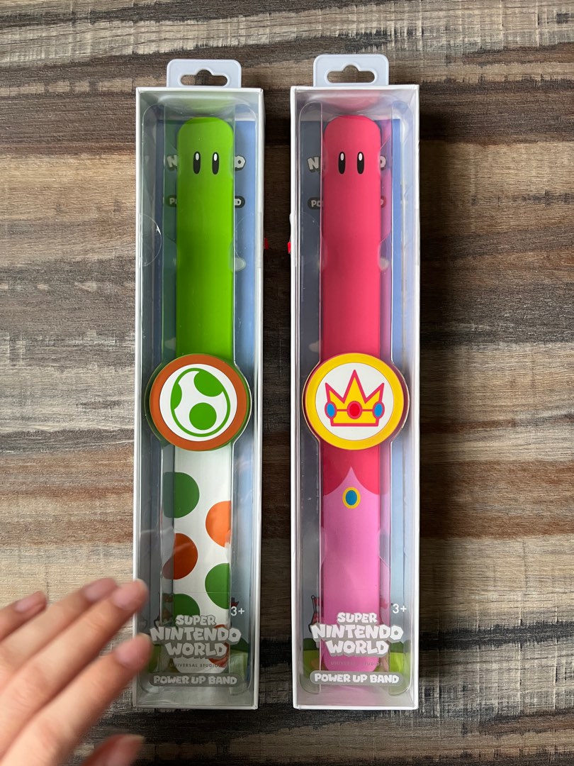 USJ Peach + Yoshi Power Up Bands, Hobbies & Toys, Travel, Travel Essentials & Accessories on ...