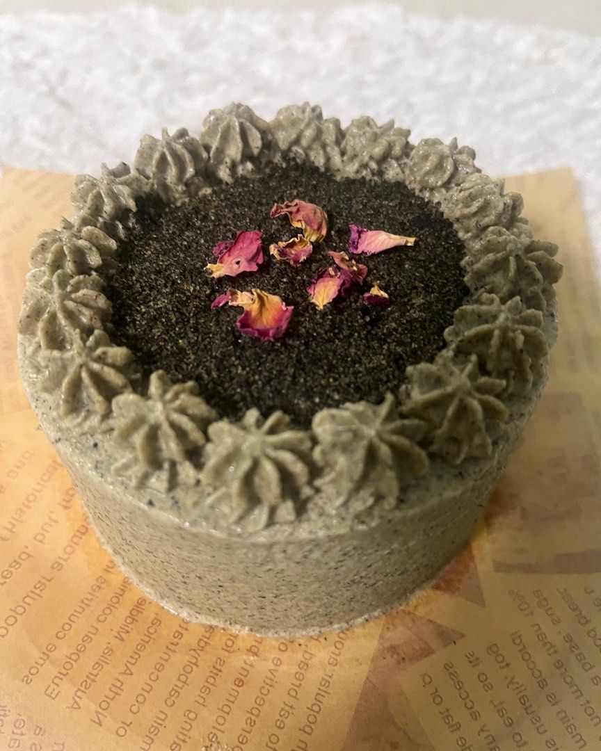 Vegan bento cake 4 inch round for birthday, anniversary, celebration ...