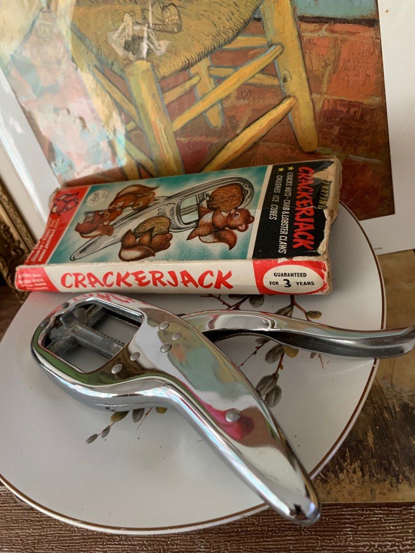 VINTAGE 1981 CHROME FINISH CRACKERJACK ENGLAND NUTCRACKER, Hobbies & Toys, Collectibles ...