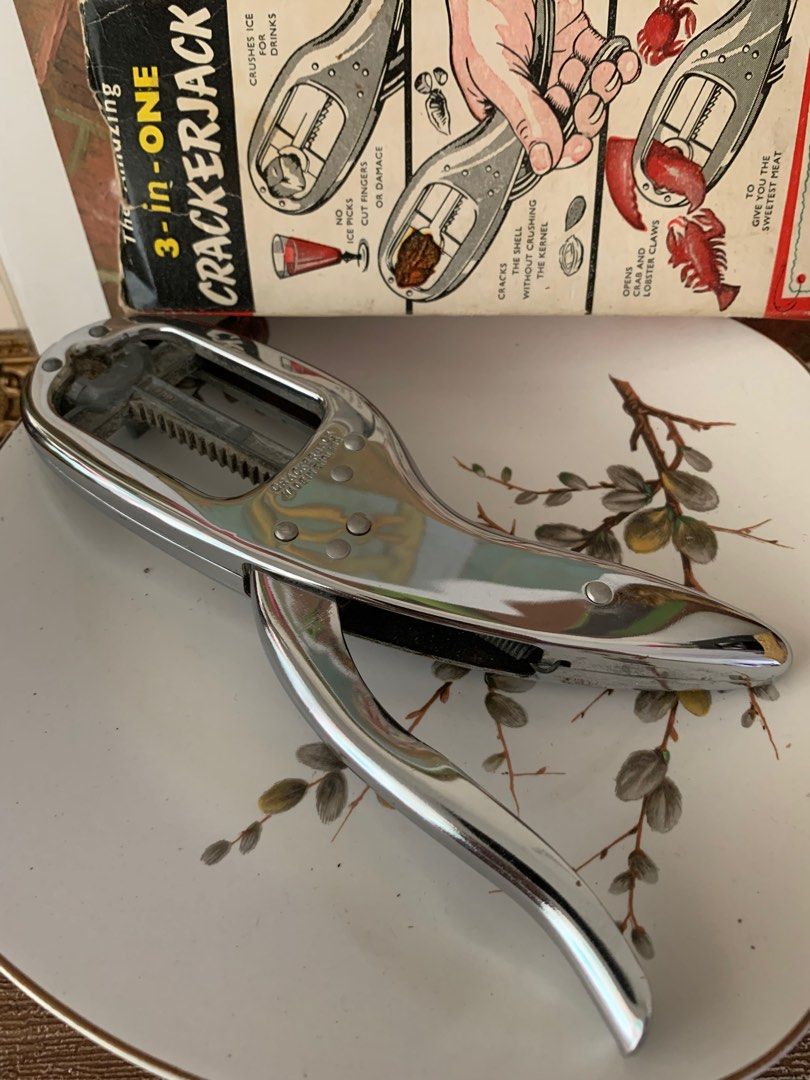 VINTAGE 1981 CHROME FINISH CRACKERJACK ENGLAND NUTCRACKER, Hobbies & Toys, Collectibles ...