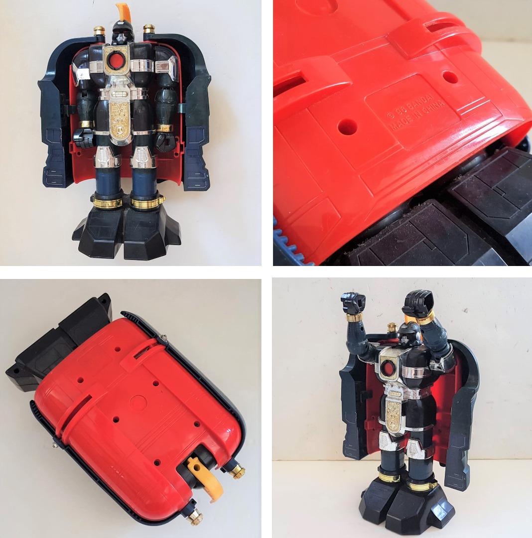 Vintage Auric the Conqueror Zord, Power Rangers Mighty Morphin Action ...