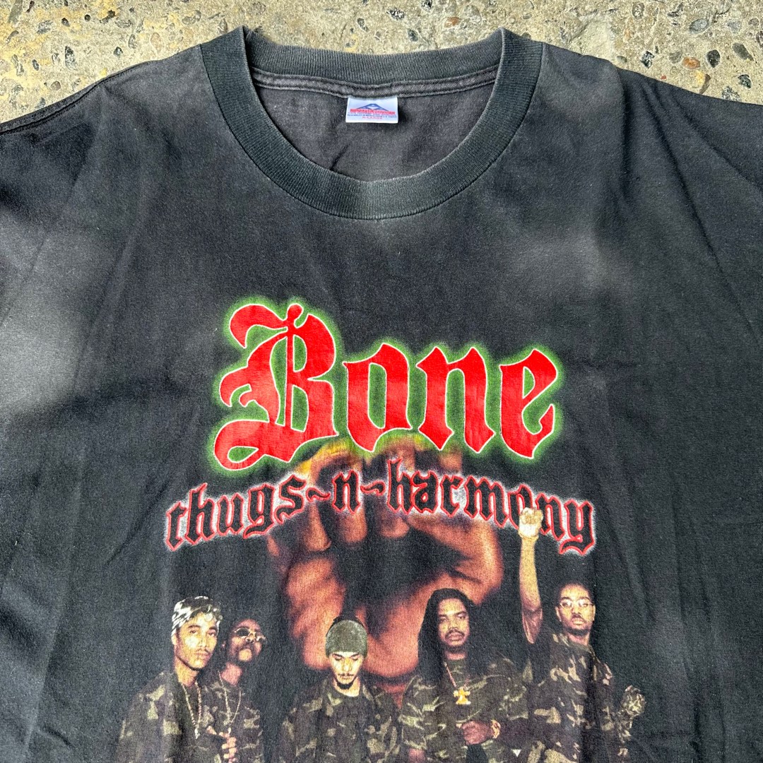 Vintage Bone Thugs-N-Harmony 1997 Art Of War Album tee on Carousell