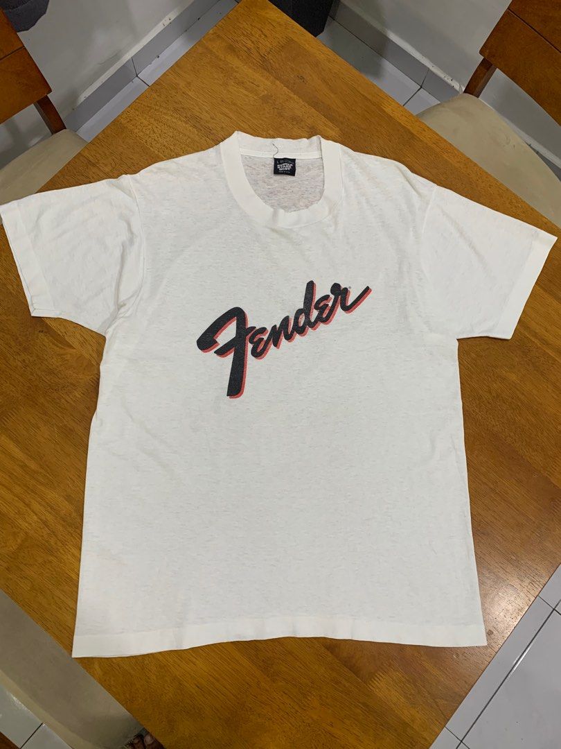 Vintage Fender Tshirt, Men's Fashion, Tops & Sets, Tshirts & Polo ...