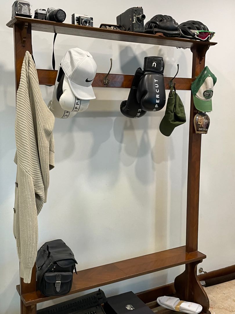 Vintage hat rack 1970s, Furniture & Home Living, Furniture, Other Home ...