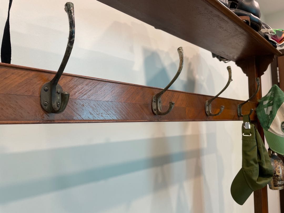 Vintage hat rack 1970s, Furniture & Home Living, Furniture, Other Home ...