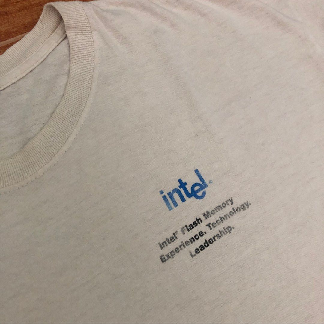 Vintage Intel Technology, Men's Fashion, Tops & Sets, Tshirts & Polo ...