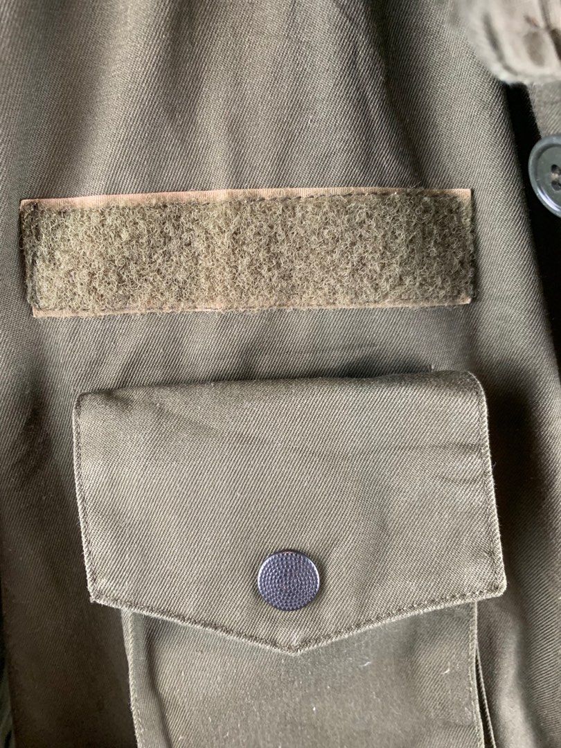 Vintage Italian Army Jacket, Men's Fashion, Coats, Jackets and ...