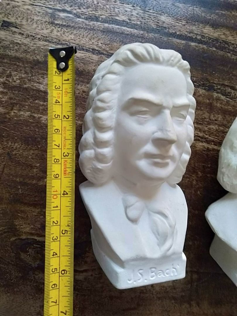 Vintage Miniature Chalk Busts of Classical Music's Greatest Composers ...