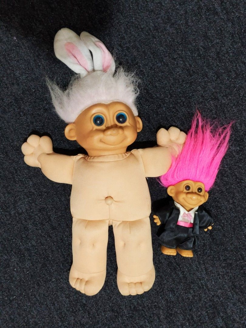 Vintage Trolls dolls, Hobbies & Toys, Toys & Games on Carousell