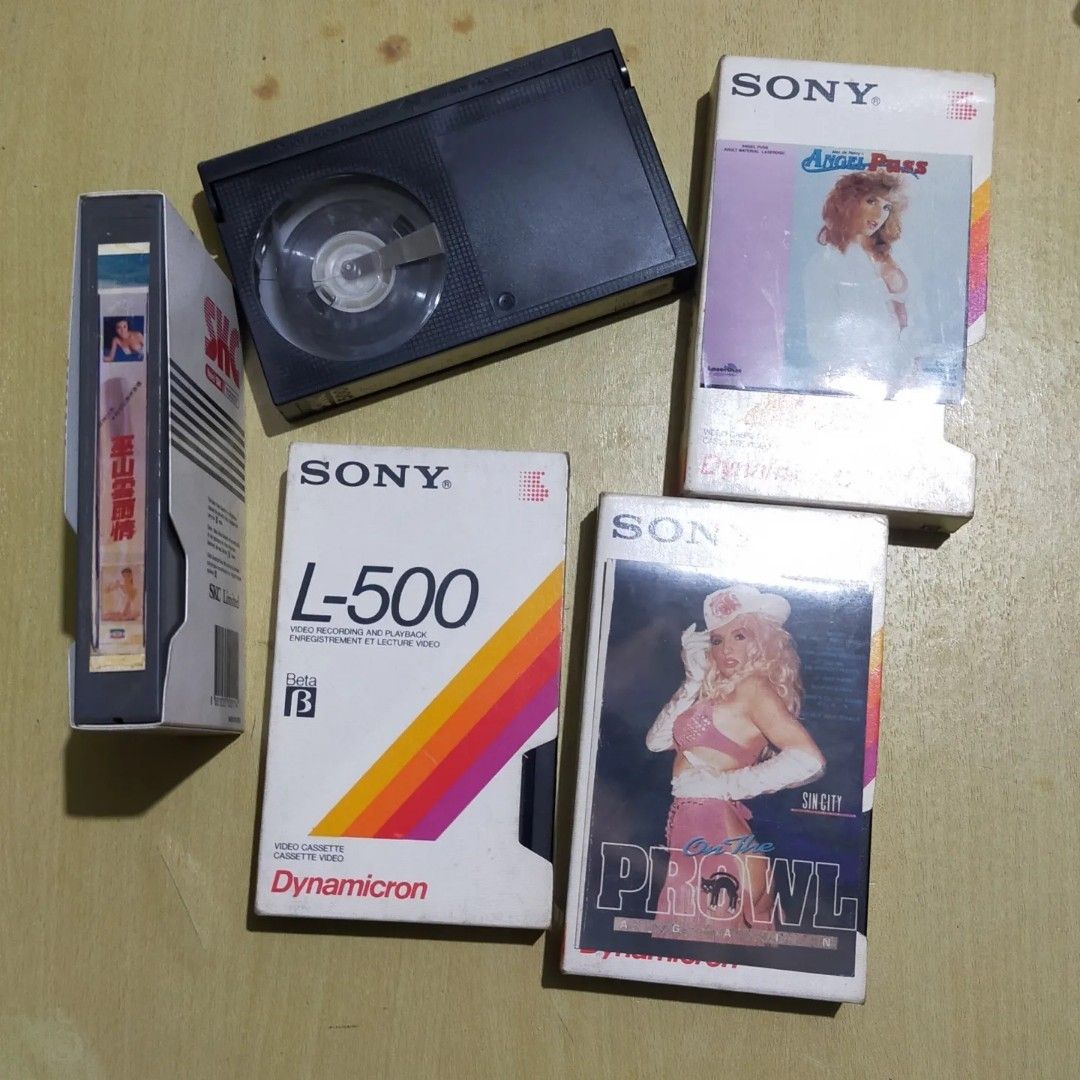 Vintage Video cassette Beta max kaset jadul 80s judul bisa di slide ...