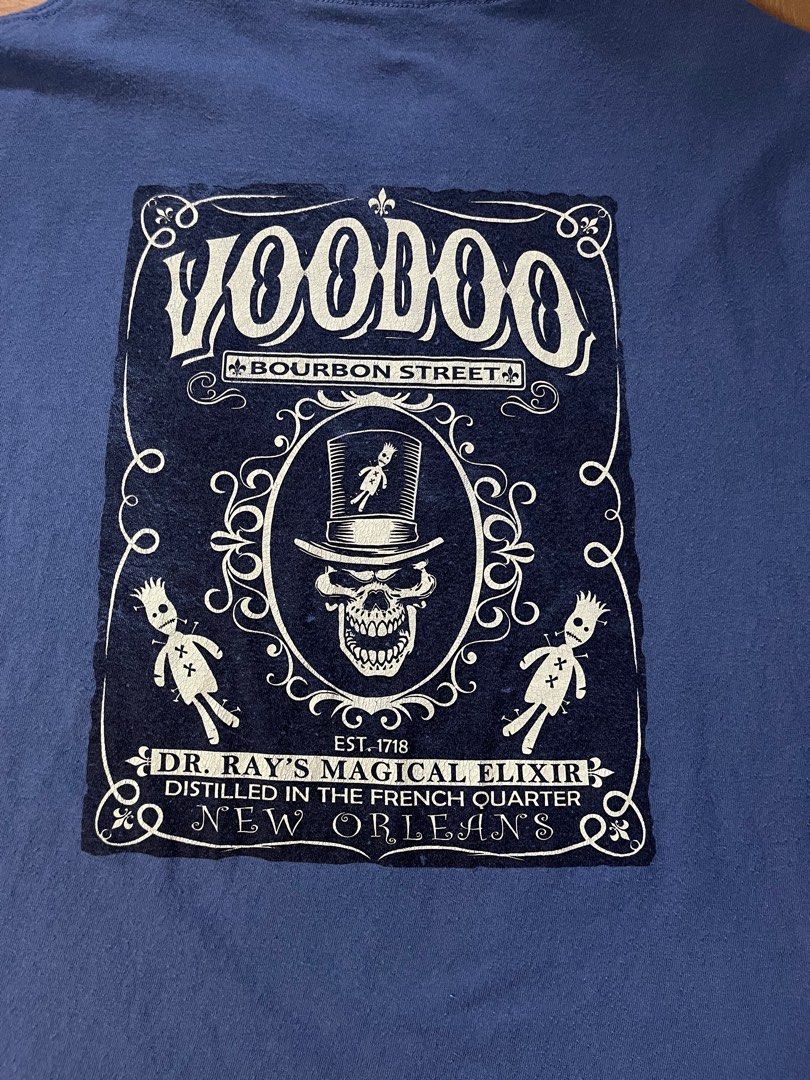 Voodoo T-shirt size M-L, Men's Fashion, Tops & Sets, Tshirts & Polo ...