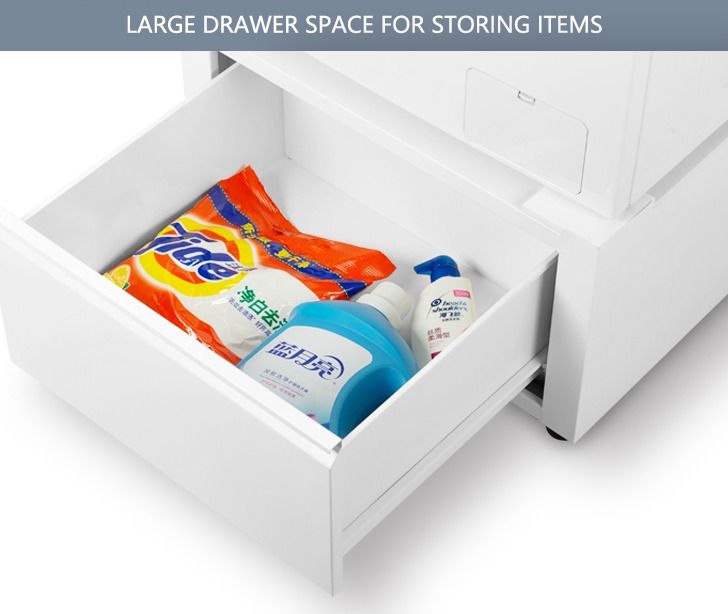 Washing Machine Base with Drawer Cabinet, TV & Home Appliances, Washing ...
