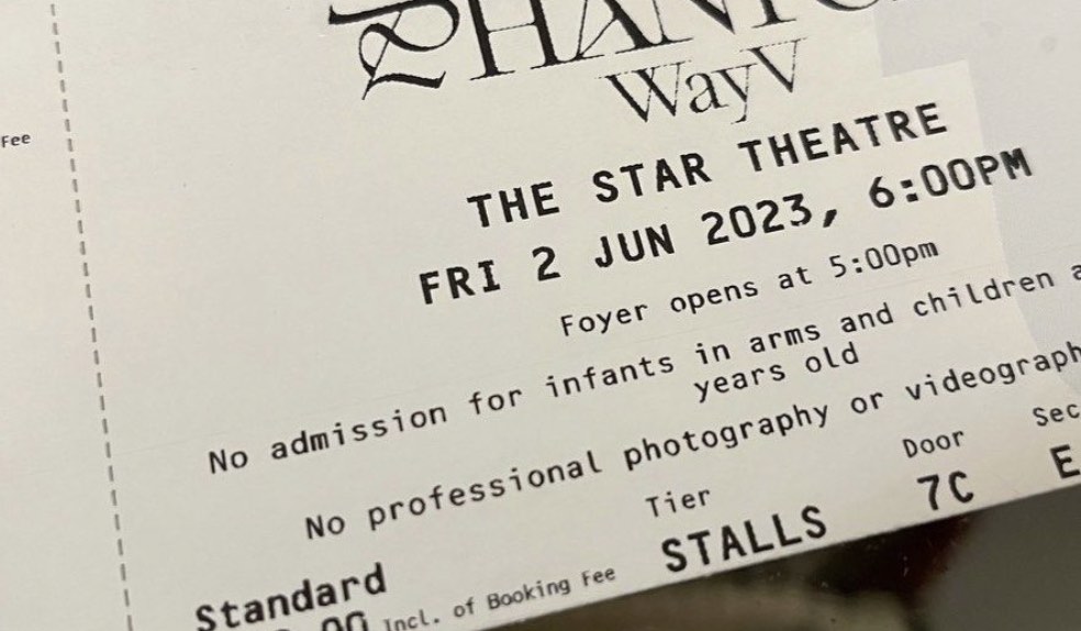 wayv hi-bye winner tickets phantom singapore fan meeting concert ...