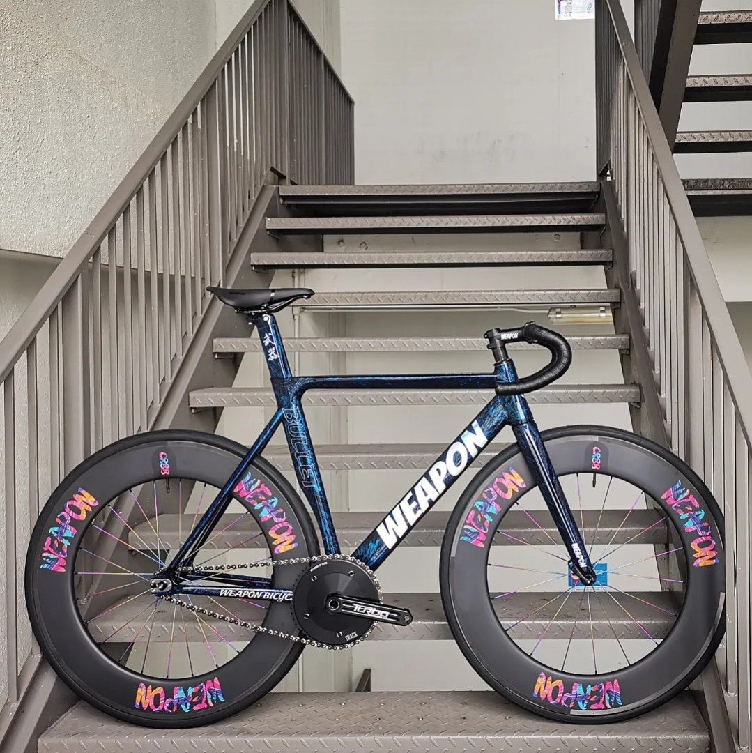 WEAPON fixie bike / track bike / single speed bike - Bullet 2023 ...