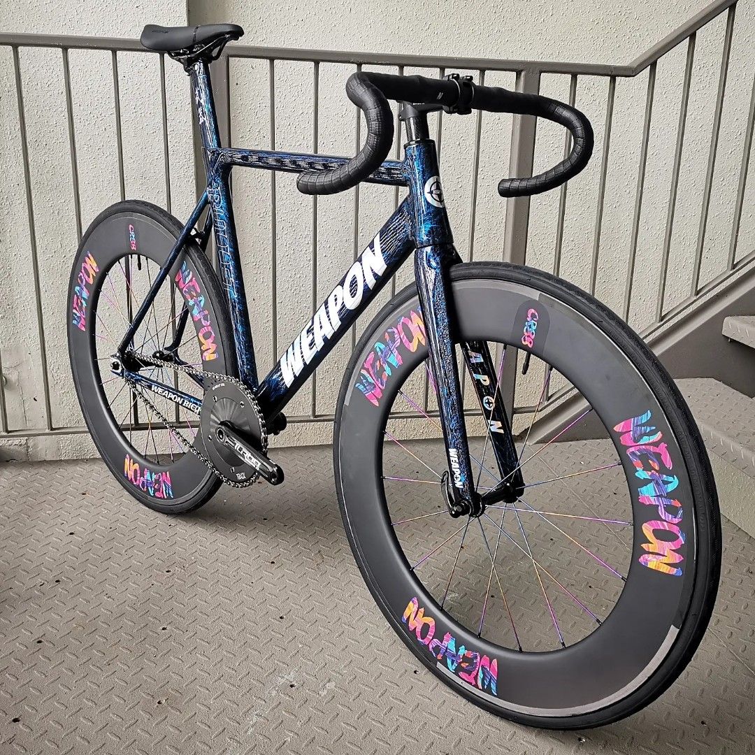 WEAPON fixie bike / track bike / single speed bike - Bullet 2023 ...