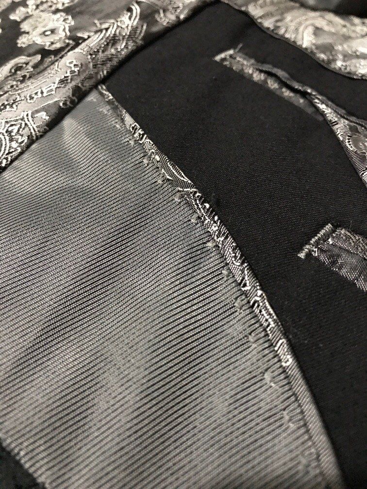 Wharton Black Suit, Men's Fashion, Coats, Jackets and Outerwear on ...